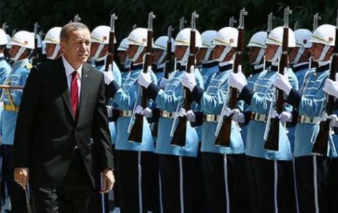 Erdogan sworn in as new President of Turkey. In his inauguration speech ...
