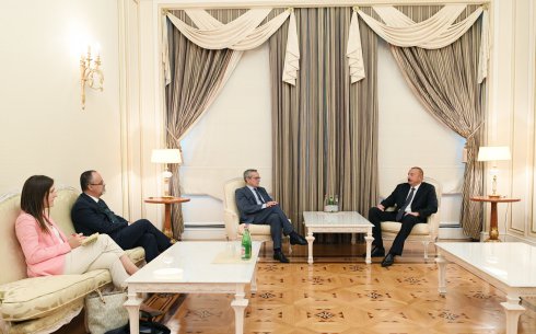 President of NATO Parliamentary Assembly meets Azerbaijan president ...